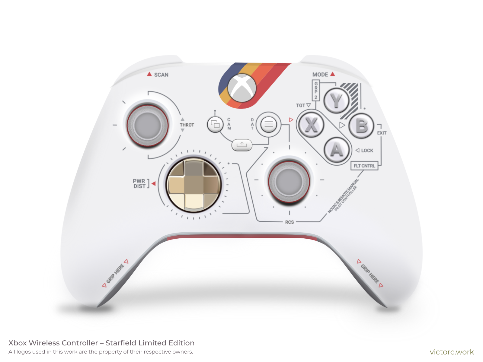 Reproducing the Xbox Controller – Starfield Limited Edition by Victor ...