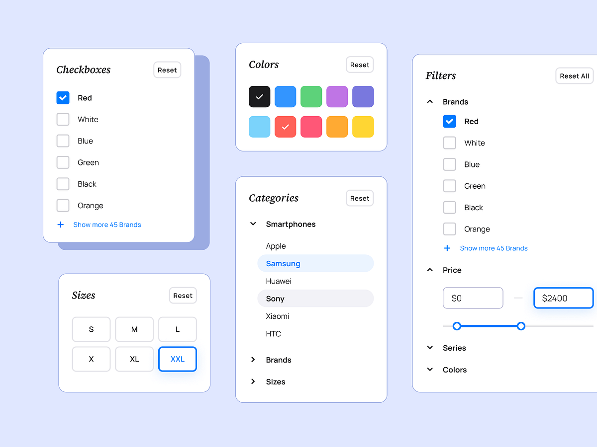 Unlocking The Power Of Filter Ui Design Use Cases And Examples By Roman Kamushken For