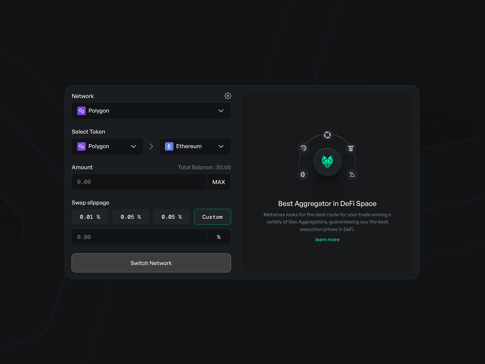 Defi Aggregator Product Design by Pavan on Dribbble