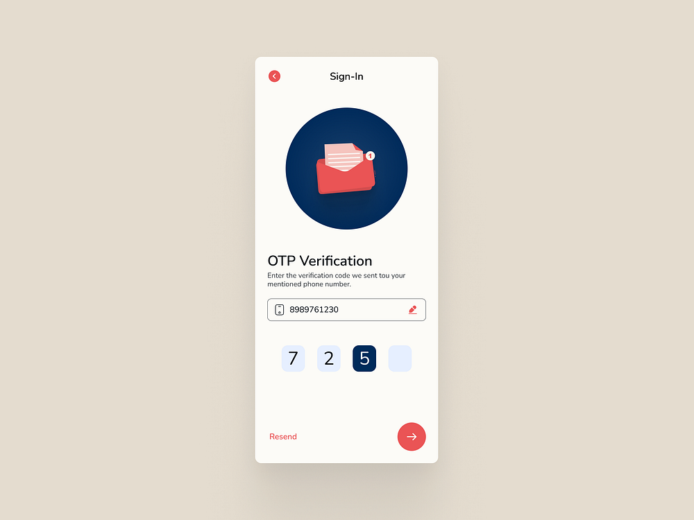 Otp Verification designs, themes, templates and downloadable graphic ...