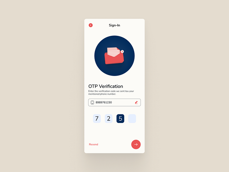 Otp Verification designs, themes, templates and downloadable graphic ...