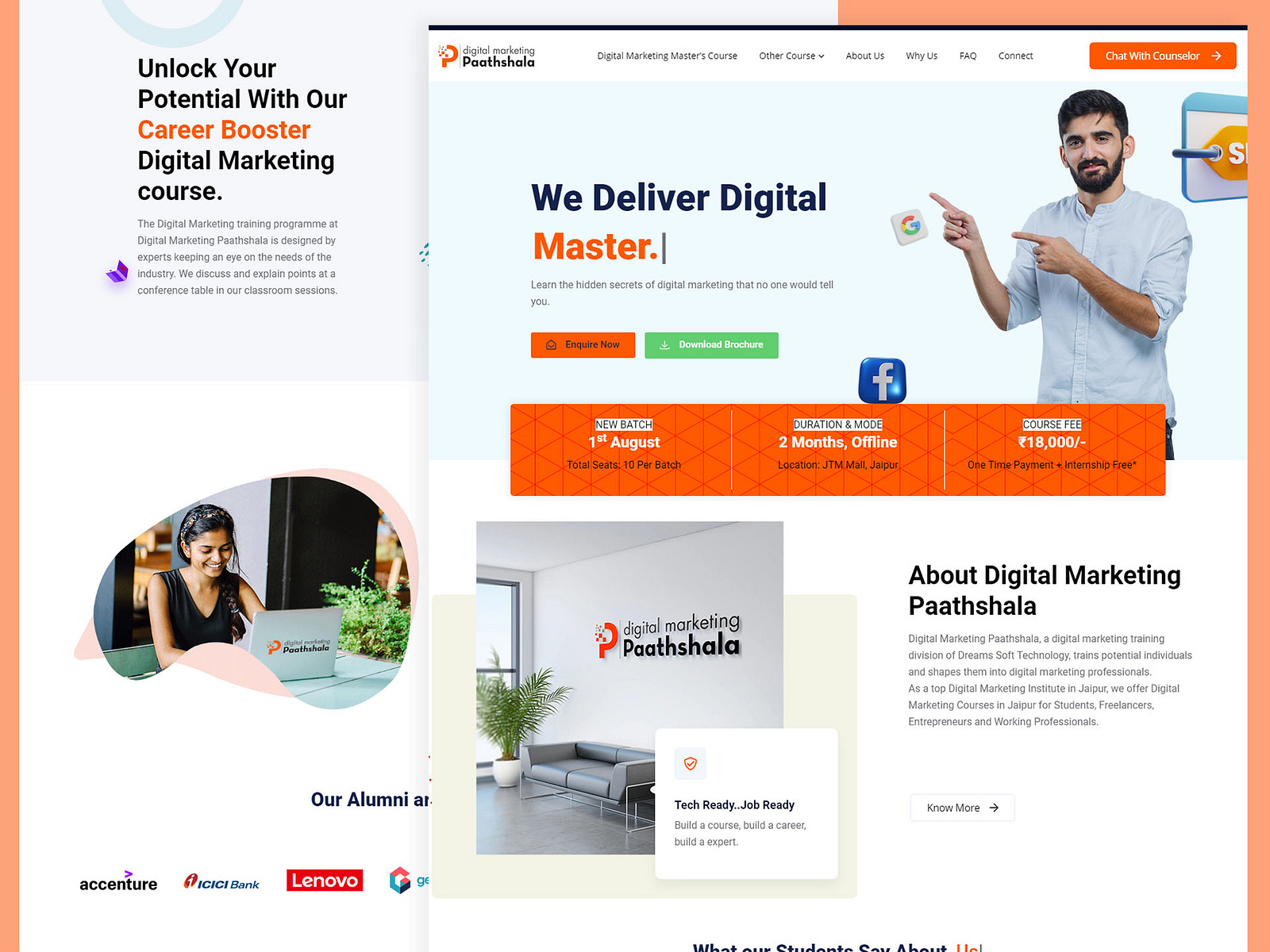 Digital Marketing Website Landing Page Design by Navneet Dwivedi on ... Digital Marketing Website Landing Page Design by Navneet Dwivedi on ...