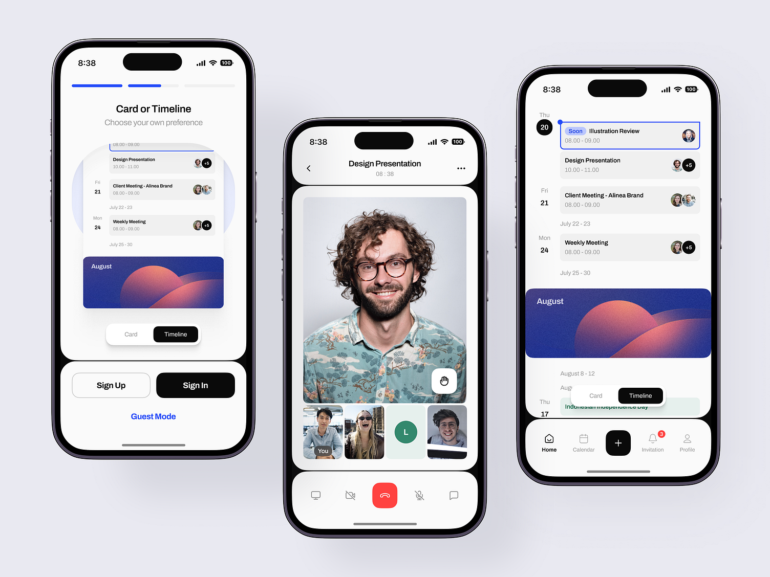 Axes - Virtual Meeting by Indra Lesmana on Dribbble