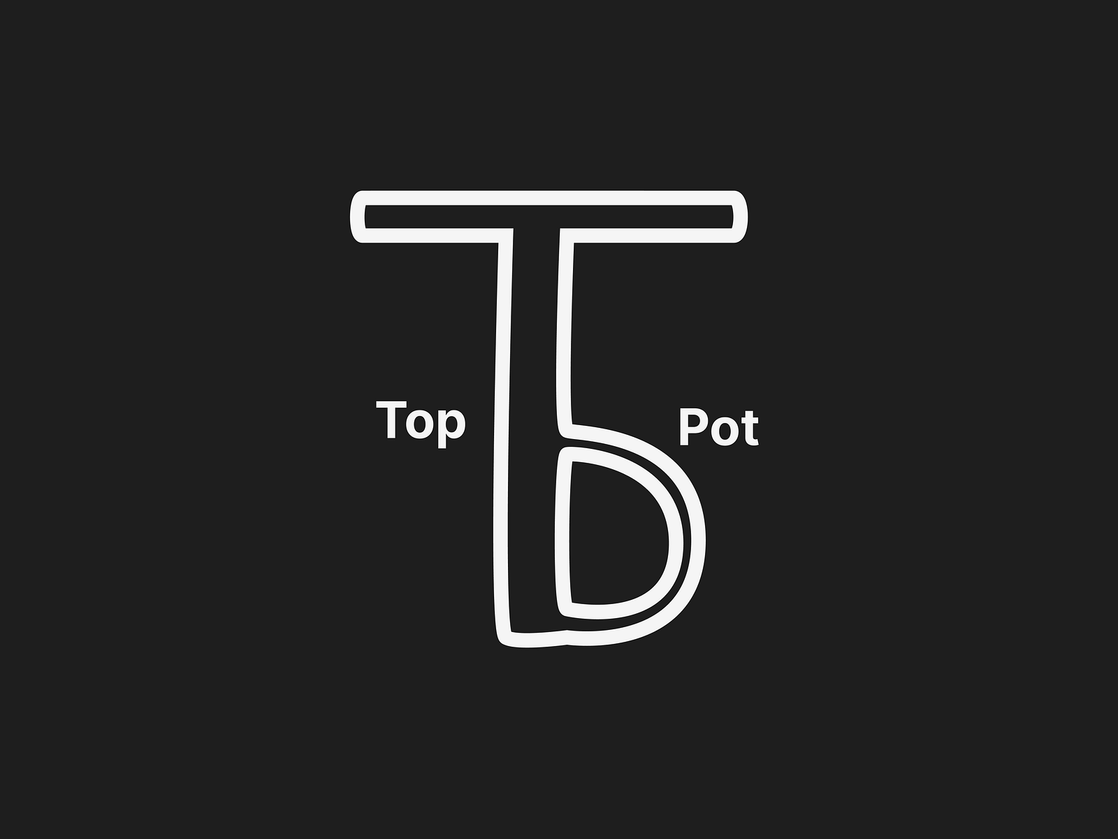 Logo Redesign(Top Pot) by Gliga Adrian Mircea on Dribbble