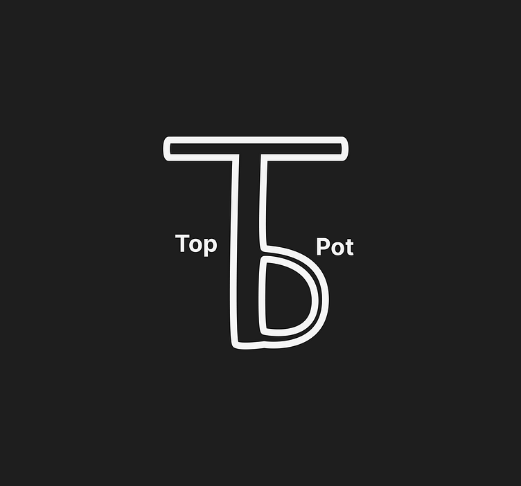 Logo Redesign(Top Pot) by Gliga Adrian Mircea on Dribbble