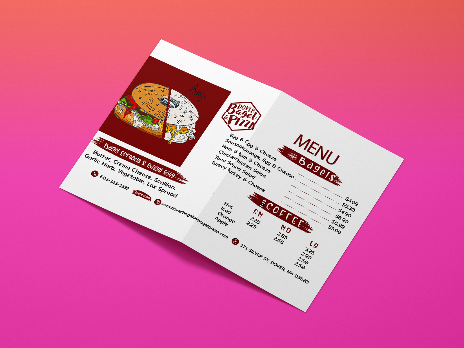 Static Tv menu Design by Javeria Jamil on Dribbble