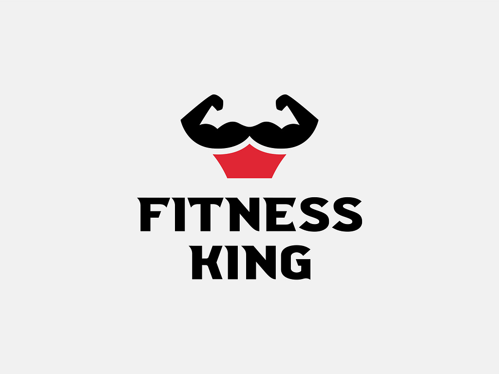Fitness King Logo Design by Aji Jaelani on Dribbble