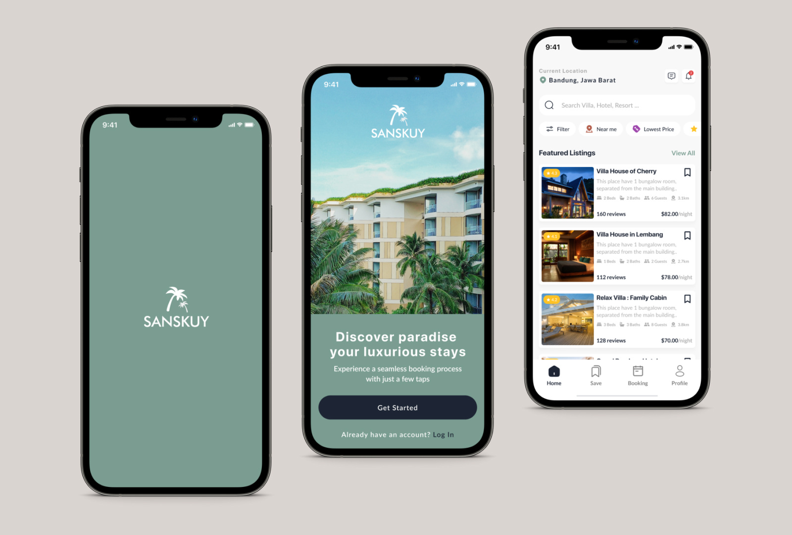 SANSKUY - Booking App by Rizal Fajar on Dribbble