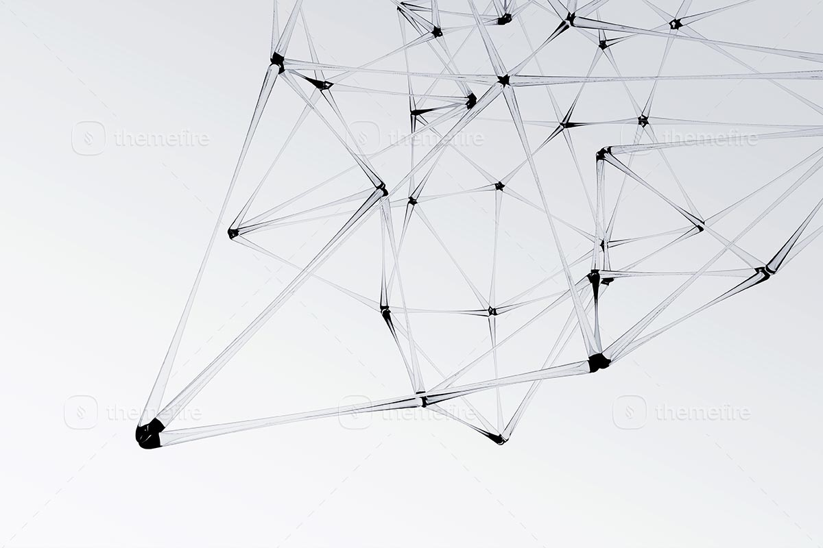 3D Glass Plexus Structure Backgrounds by themefire on Dribbble