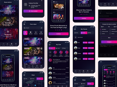 PartyPass Pro - Your Ultimate Nightlife Adventure by Emon Datta on Dribbble