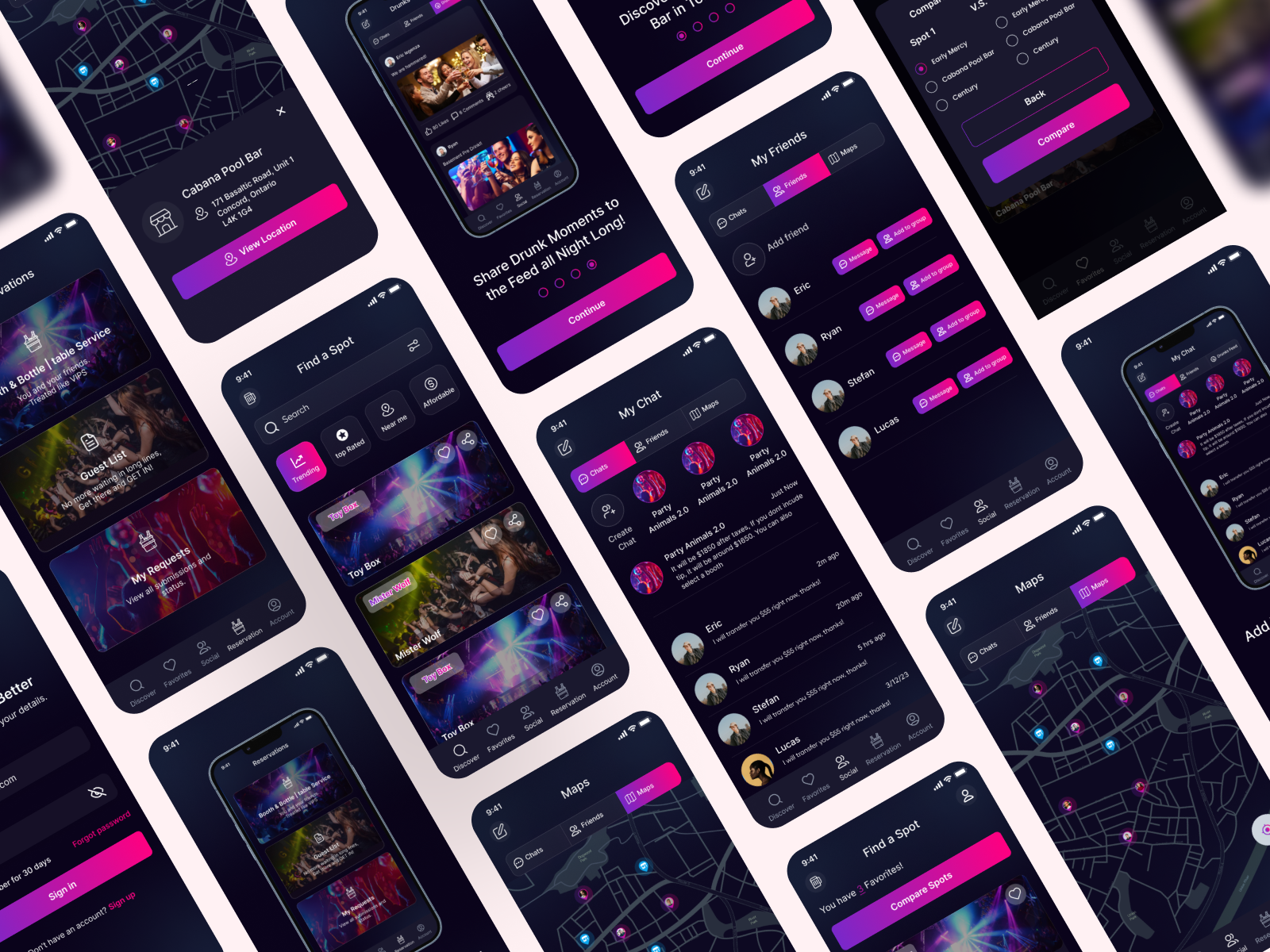 PartyPass Pro - Your Ultimate Nightlife Adventure by Emon Datta on Dribbble