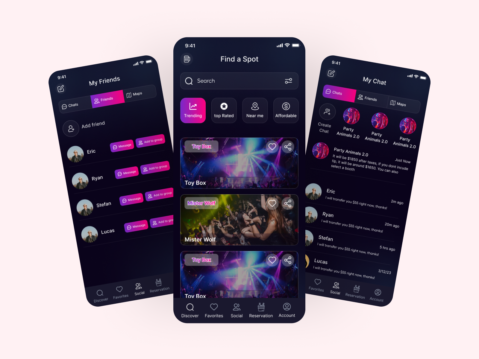 PartyPass Pro - Your Ultimate Nightlife Adventure by Emon Datta on Dribbble