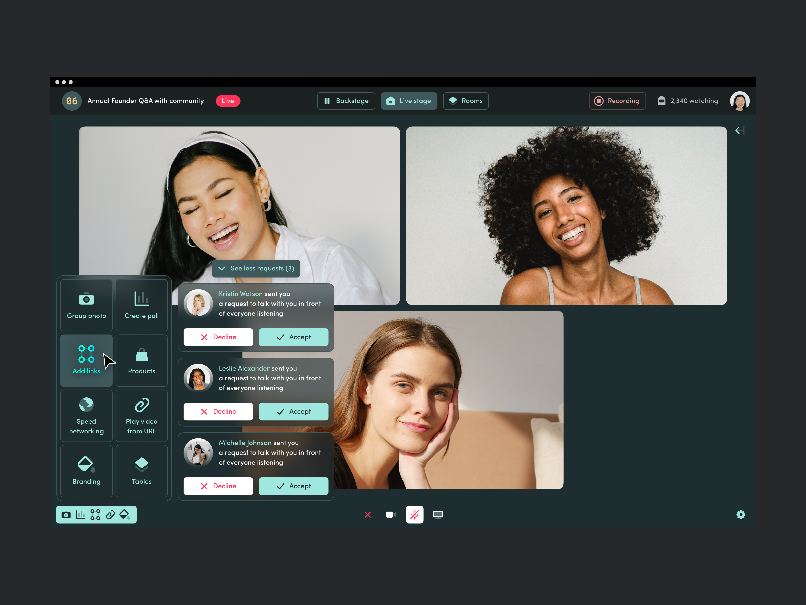 Reach.live — Professional lifestyle event hosting platform pt.2 by ...