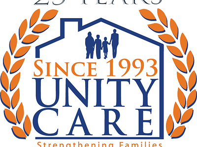 Unity Care 25 Years - logo design by Brian Grimmer DBA Grafx.One on ...