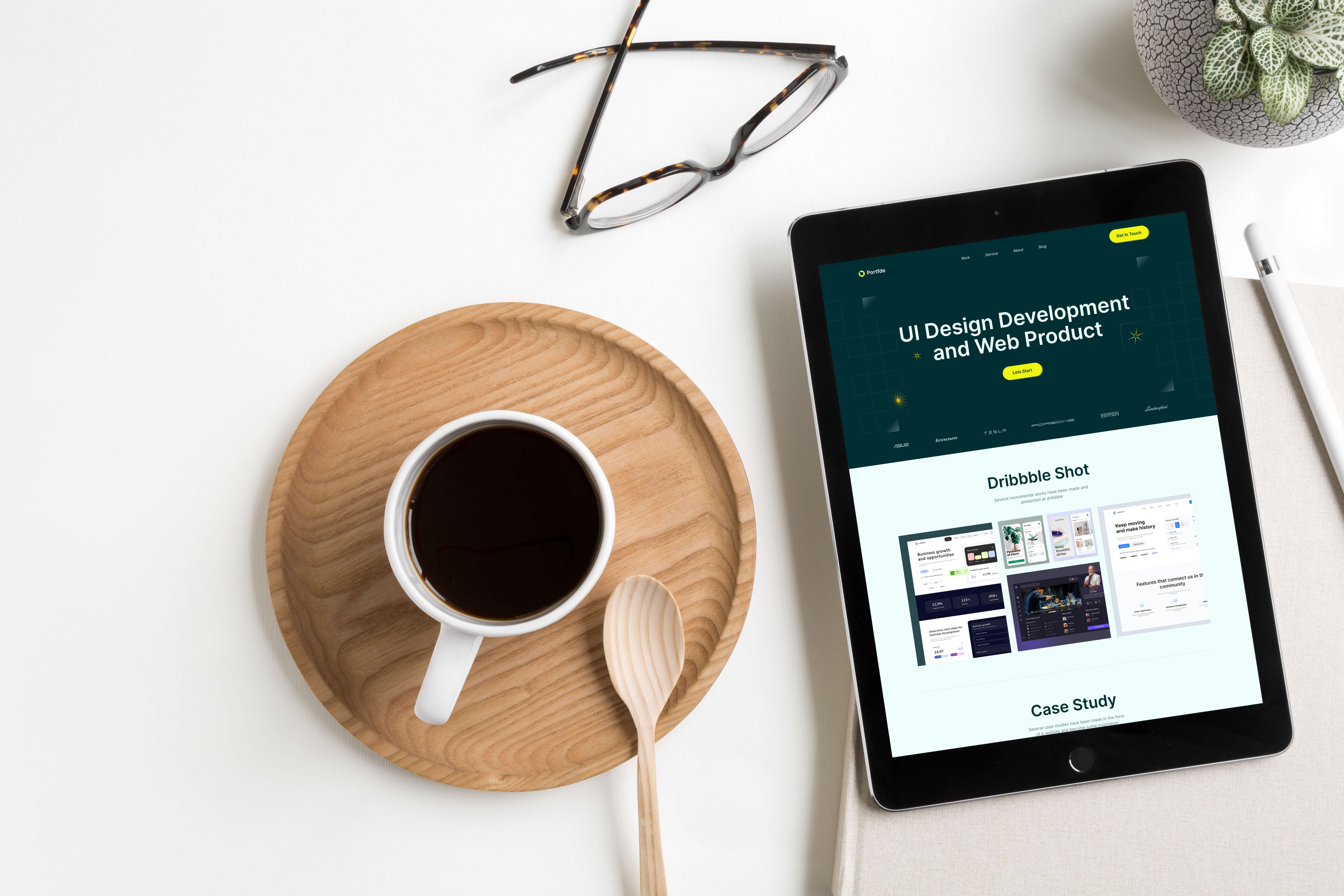 Portfde - Personal Portfolio | Exploration by Supitar on Dribbble