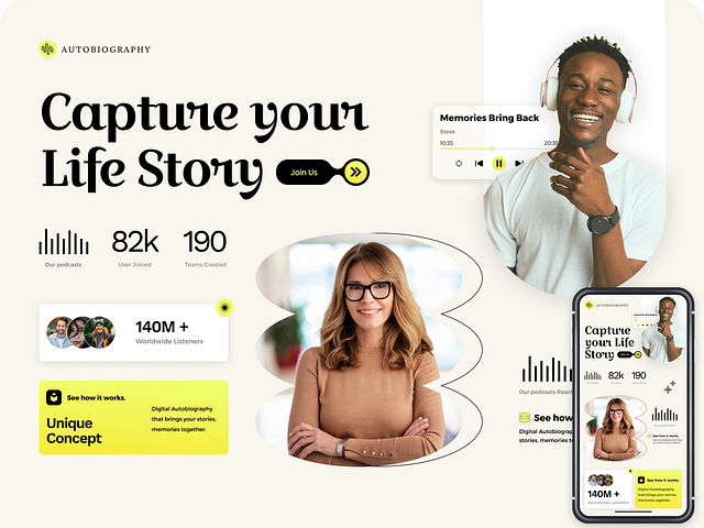 Snap-Stories by Master Creationz -Global UI UX Design Studio on Dribbble