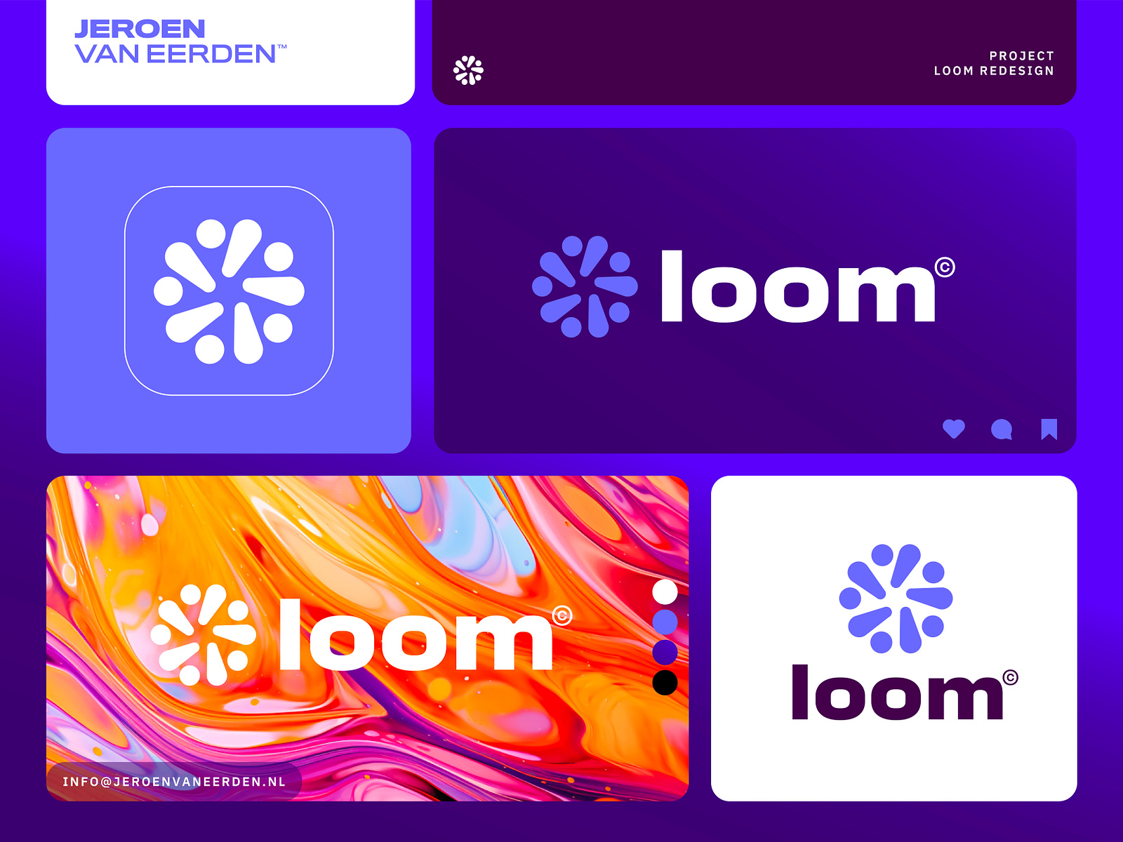 Loom - Logo Redesign by Jeroen van Eerden on Dribbble