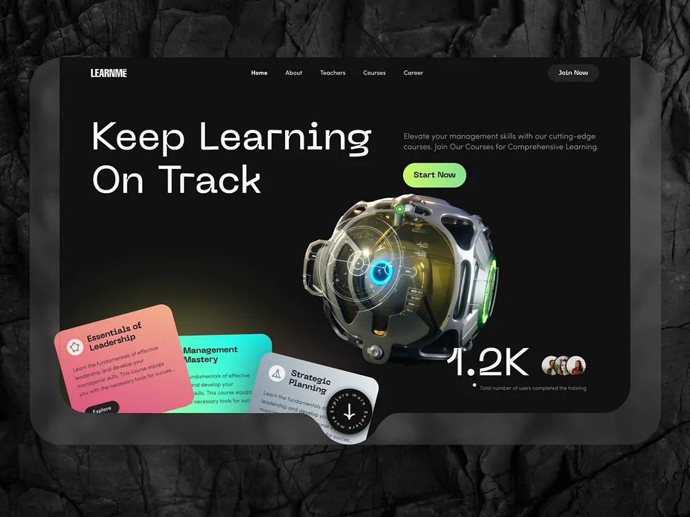 E Learning Website designs, themes, templates and downloadable graphic ...