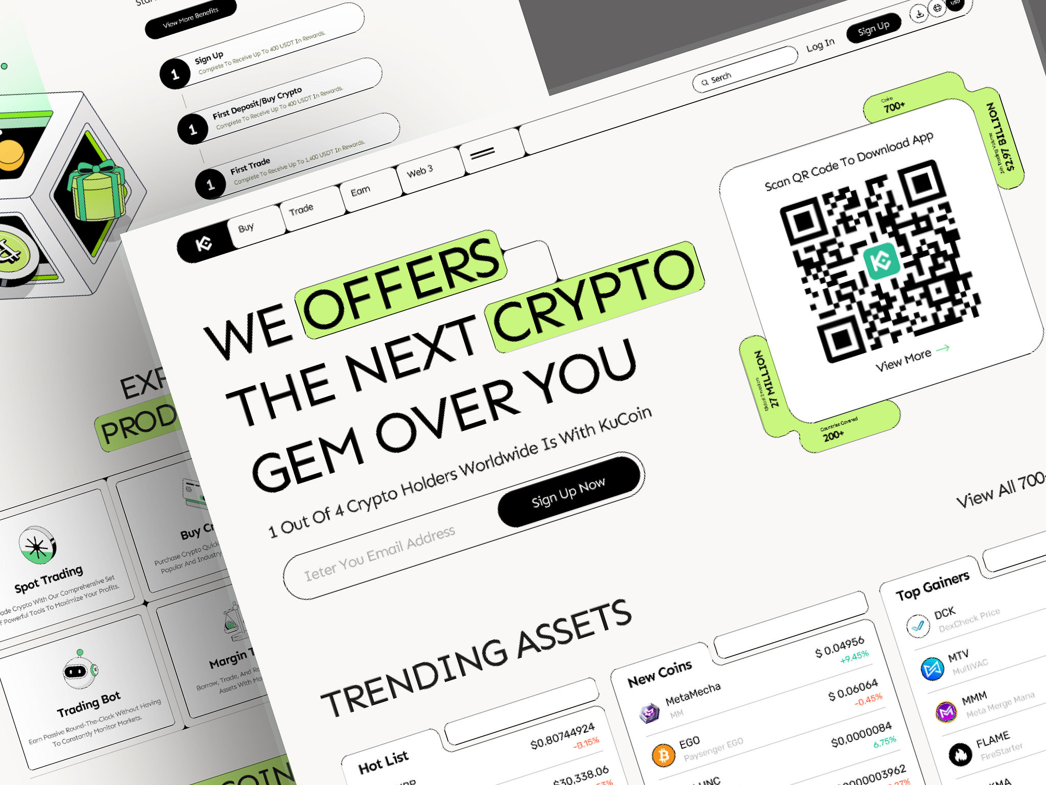 Crypto Discount Token landing page by Shahriar Sohag for ITO Team on ...
