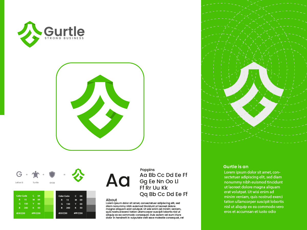G + Turtle Company Logo by Sunny Ahmed on Dribbble