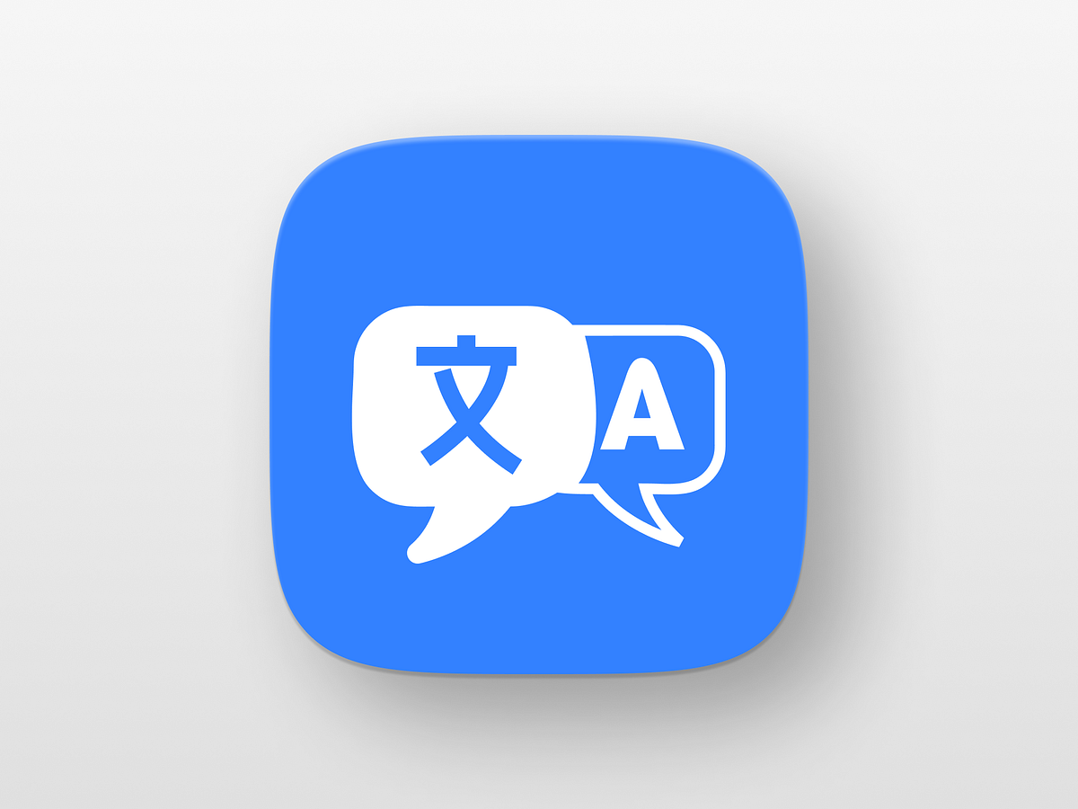 Language Translator App Icon | App Logo by ReDesign Solution on Dribbble