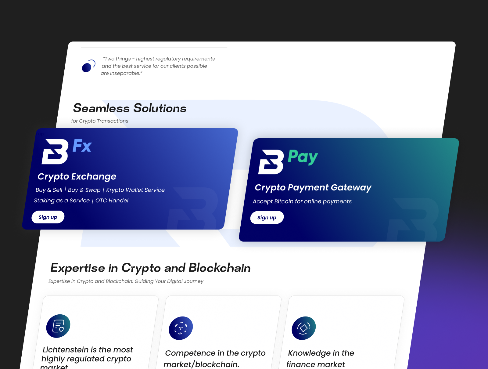 Fintech Company - UI Design by Maciej Wróblewski on Dribbble