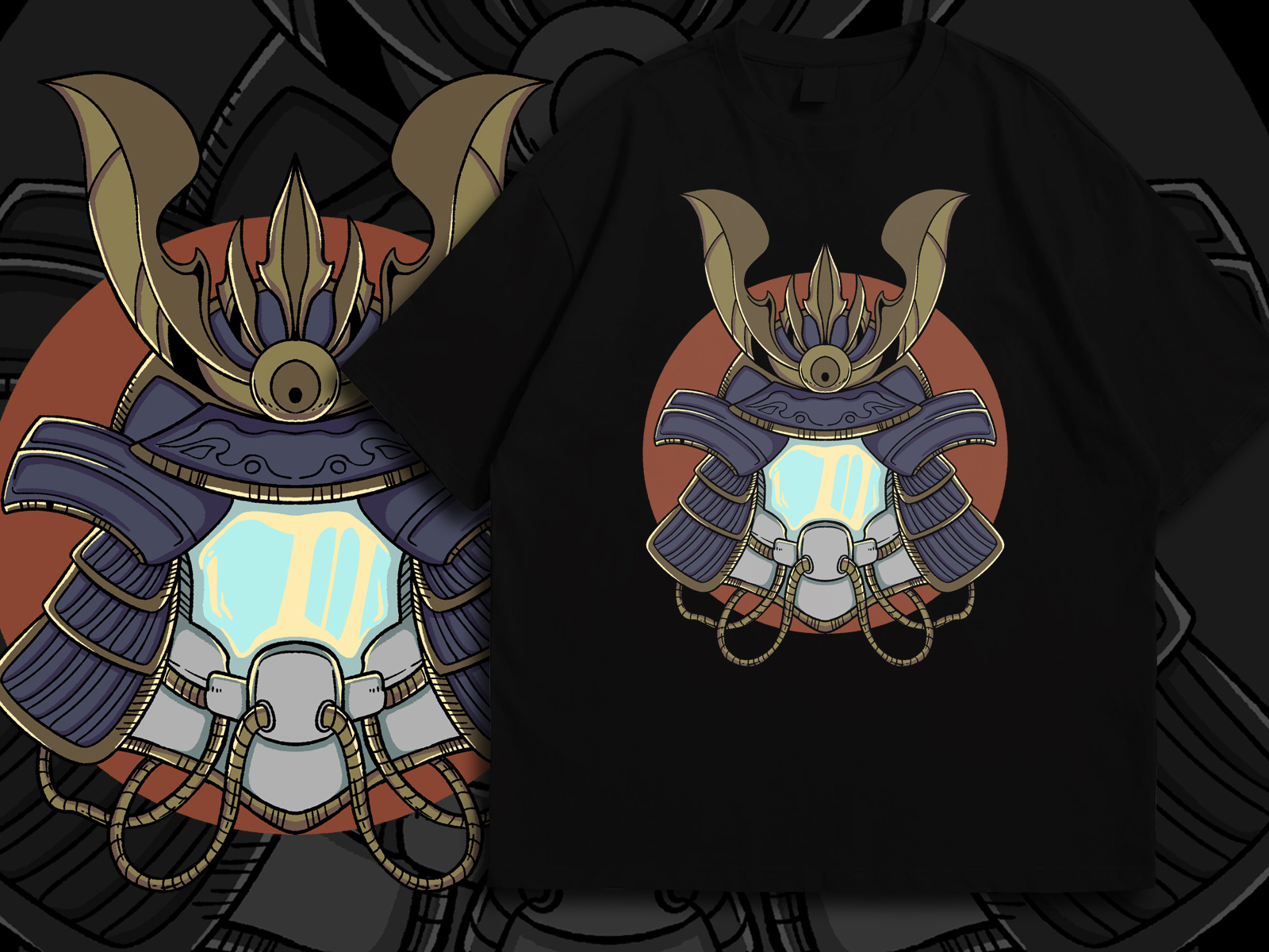Astro samurai by 995dsgn on Dribbble