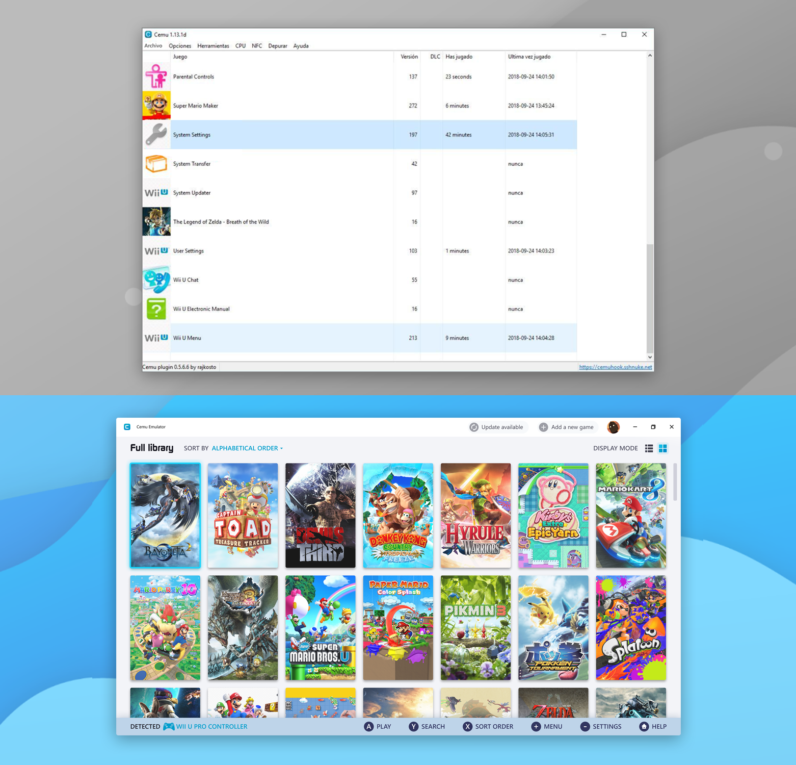 CEMU Emulator UI Redesign by Loïc Jooris on Dribbble