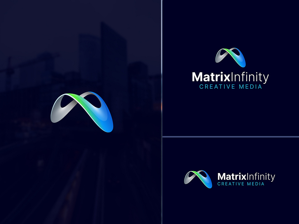 Matrix Infinity Logo by Sujay Gain on Dribbble