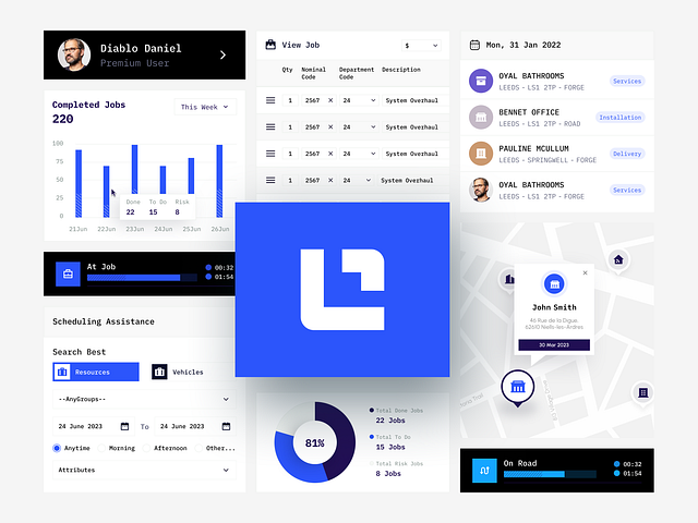 UI Component Exploration by Happy Tri Milliarta for Odama on Dribbble