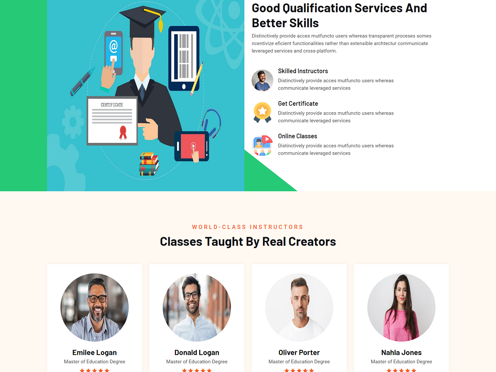 Complete Work-Project-education-and-lms wordpress website by MD SHAHIN ALI on Dribbble