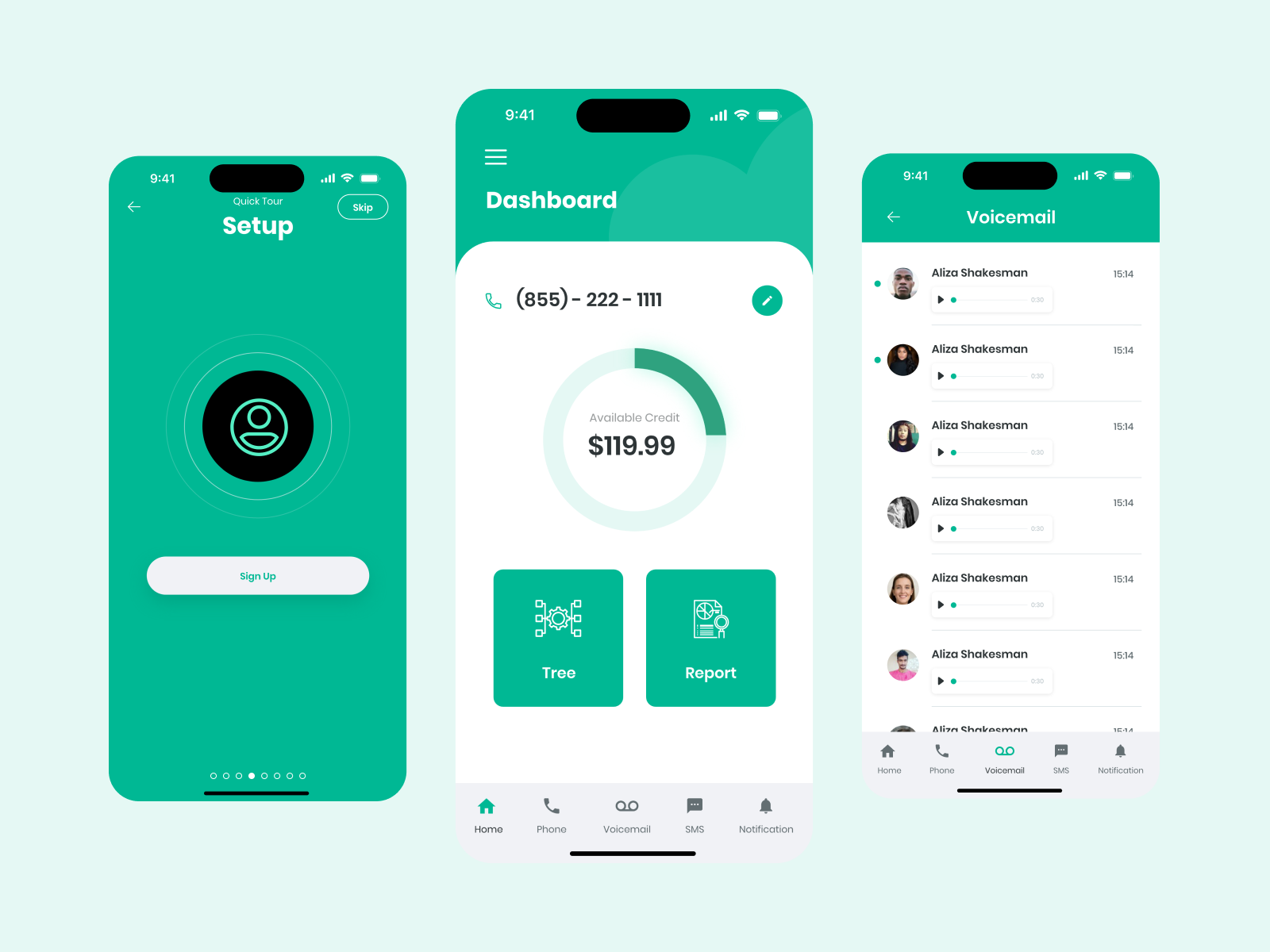 Call Setup - Mobile App UI Design by uixdesign on Dribbble