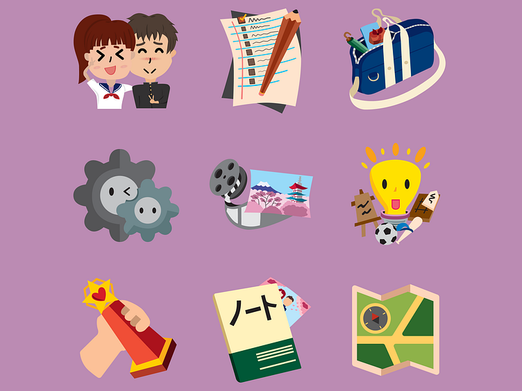 Dating Sim Game UI Design by Panuwish Pratoomvieng on Dribbble