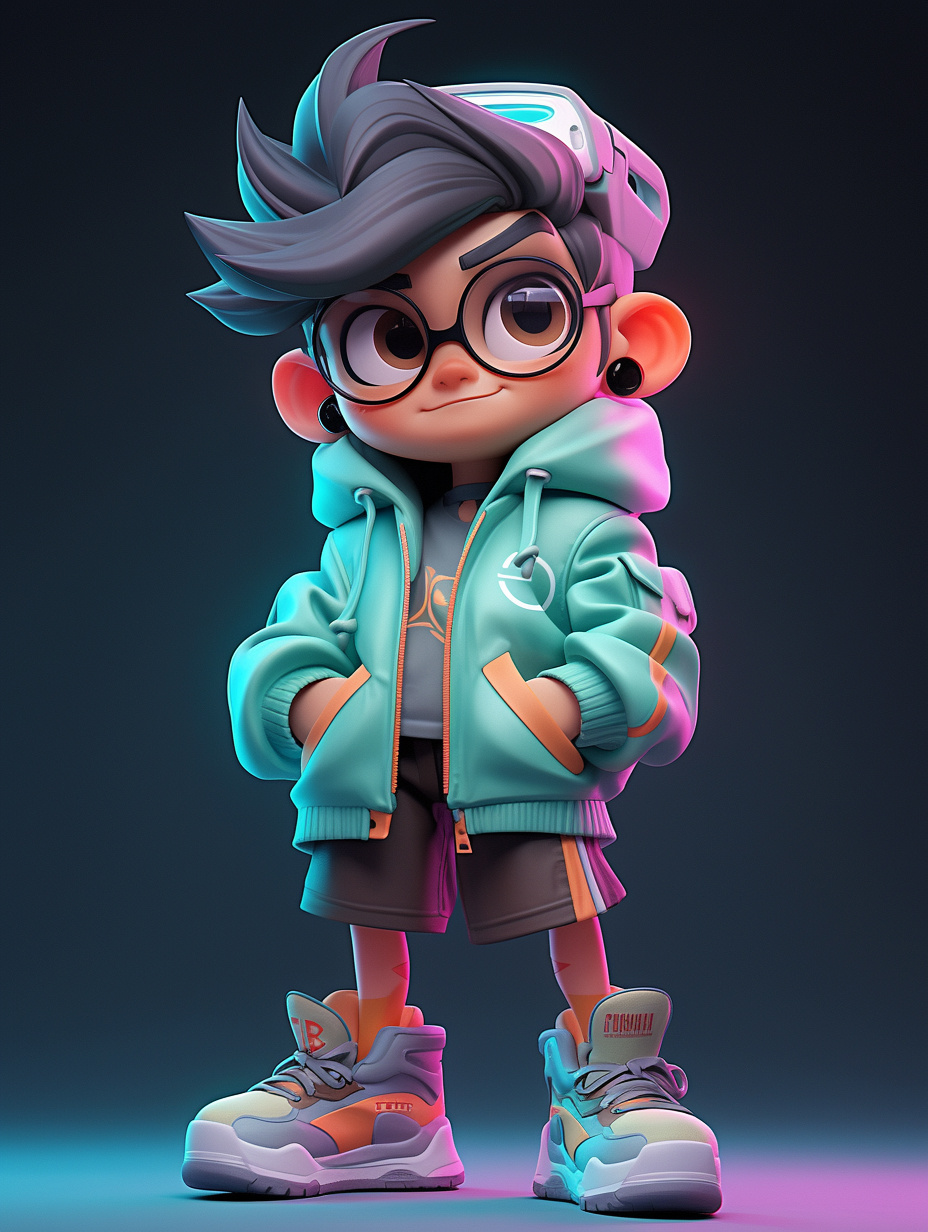 Cute Full Body 3d Character By Artkey On Dribbble