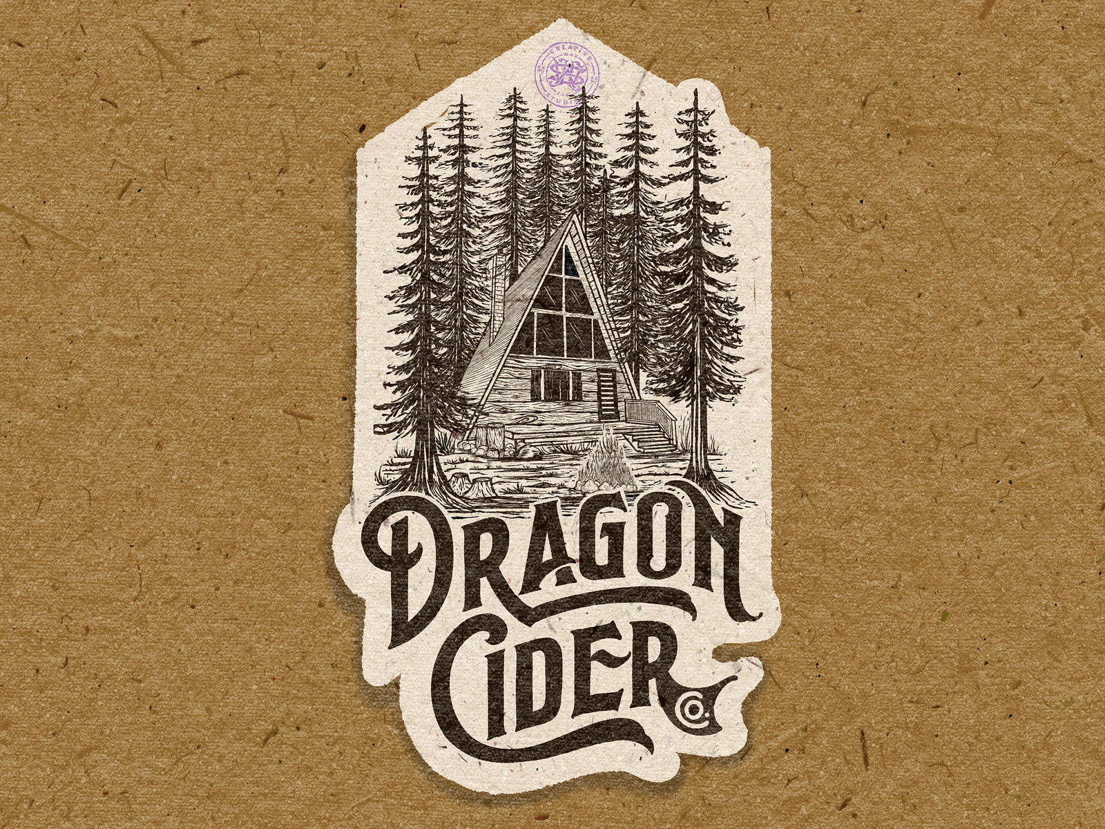Dragon Cider Co. by Wak Jay Creative Studio on Dribbble