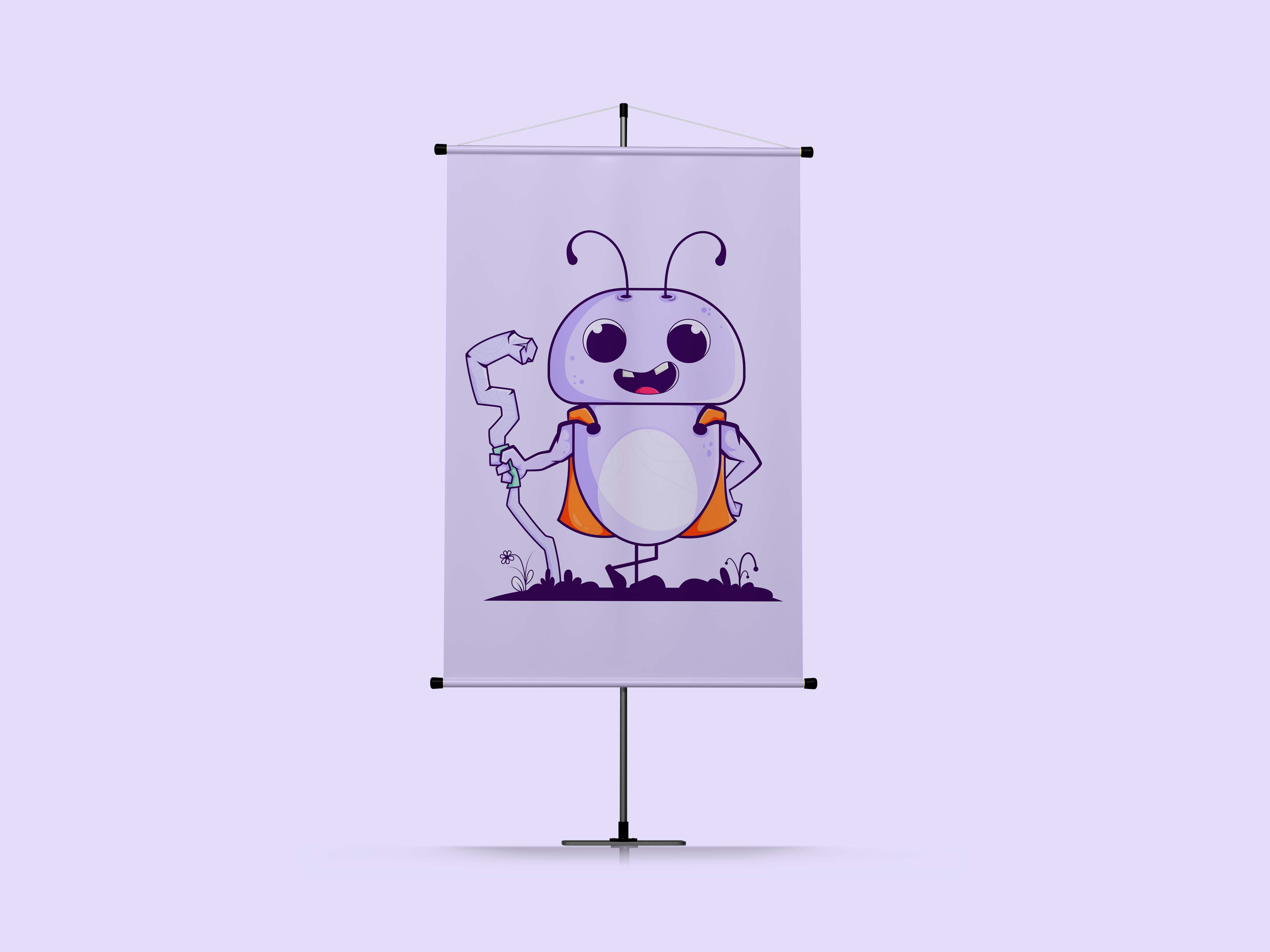 2d Insects Cartoon Character Illustration by Turjoy Paul on Dribbble