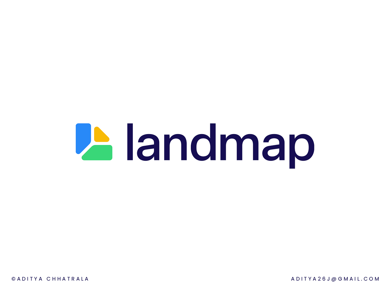 logo design for land map technology, identity, branding by Aditya Chhatrala on Dribbble