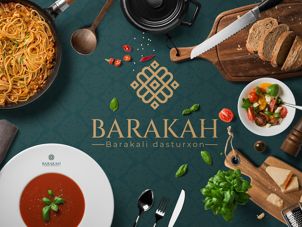 Barakah — logo & brand identity design by RedFox on Dribbble
