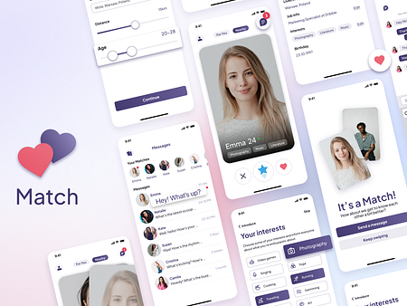 Browse thousands of Match UI images for design inspiration | Dribbble
