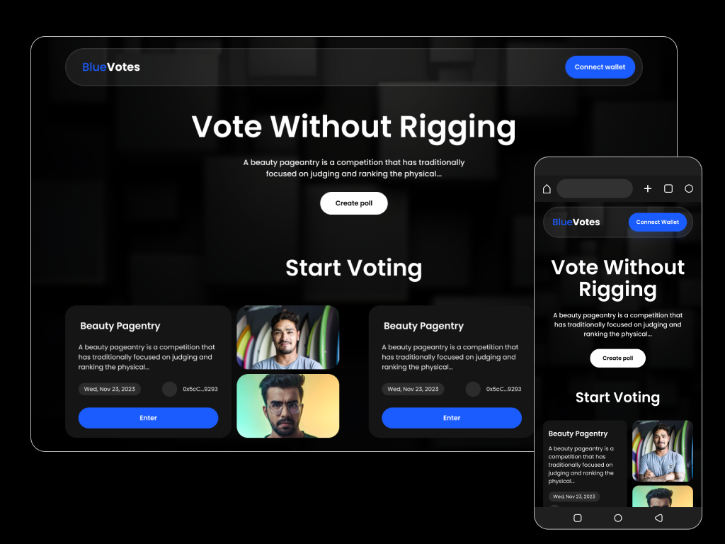 Decentralized Voting/Polling Website by Oserefemhen Ativie on Dribbble Decentralized Voting/Polling Website by Oserefemhen Ativie on Dribbble