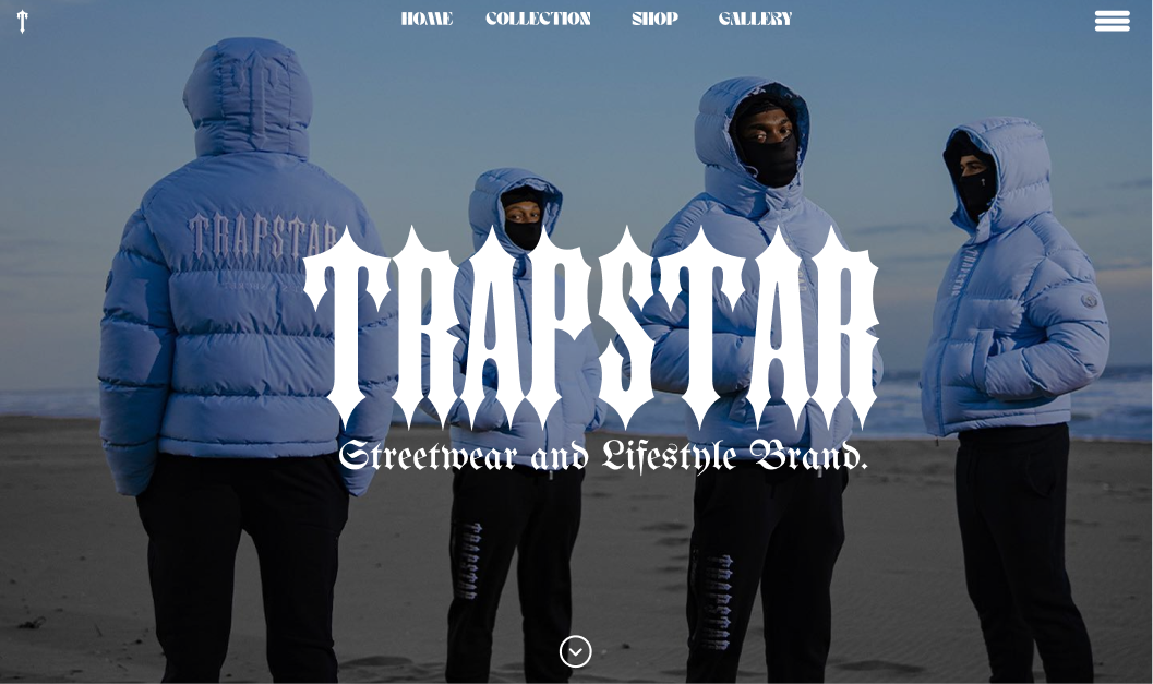 WebDesign Trapstar by Mouhv Bjn on Dribbble