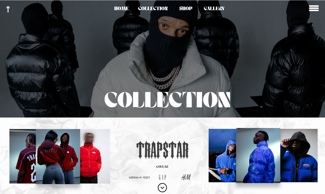 WebDesign Trapstar by Mouhv Bjn on Dribbble