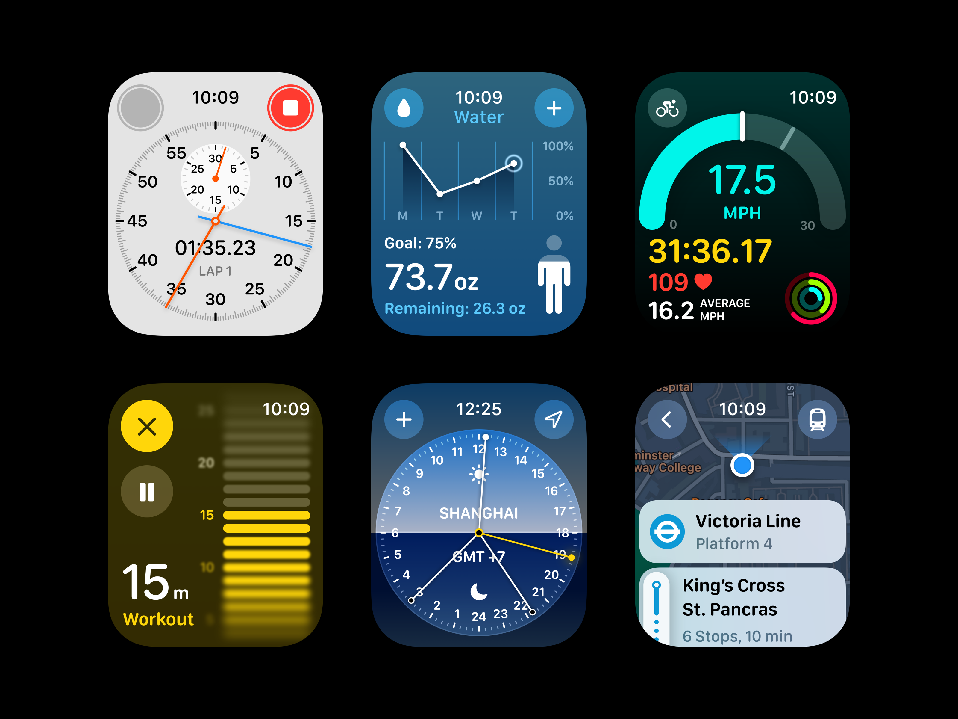 Apple Watch App Concept 3 by yuhang on Dribbble