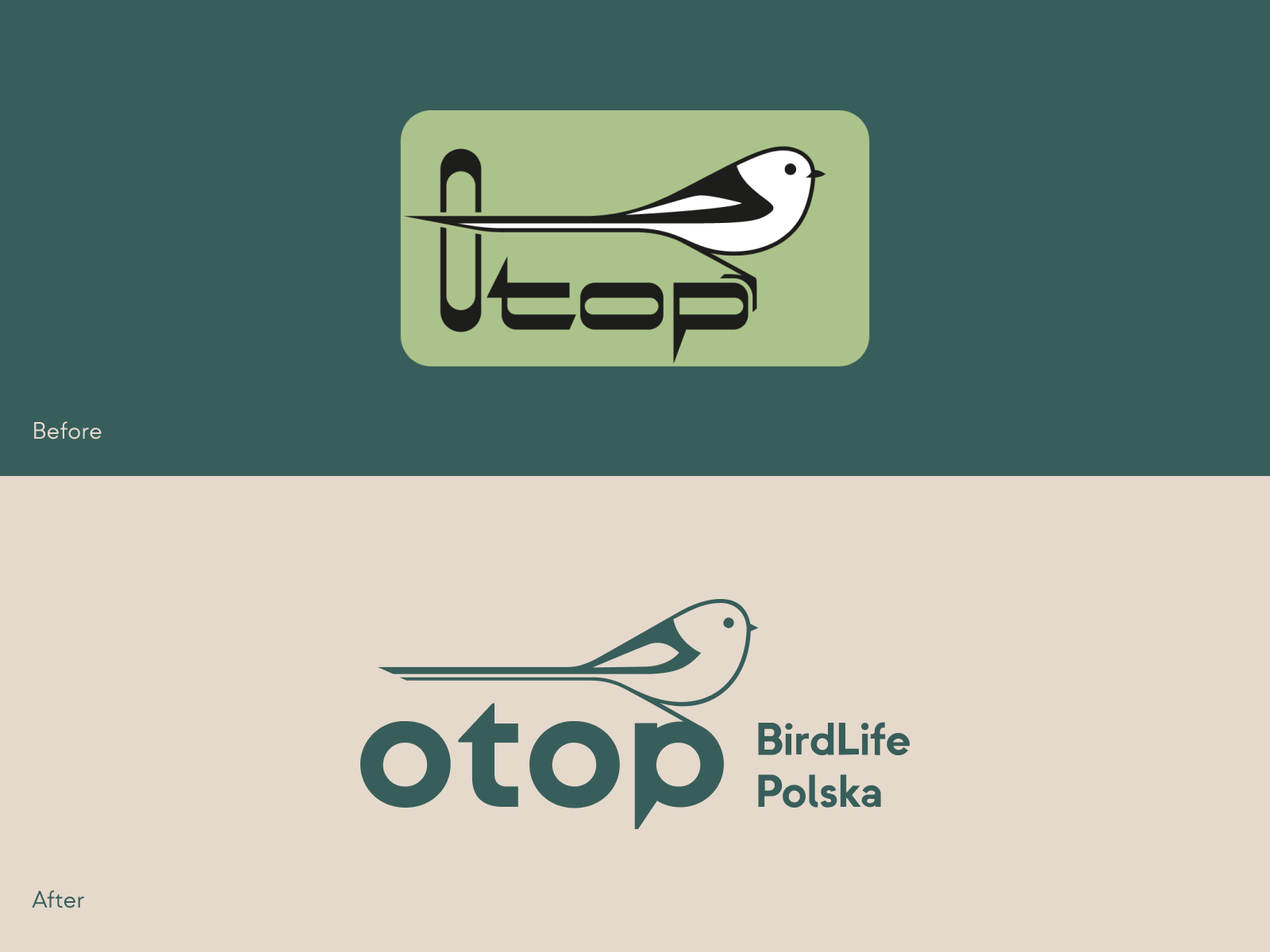 OTOP – logo, before and after by Leniva° Studio on Dribbble