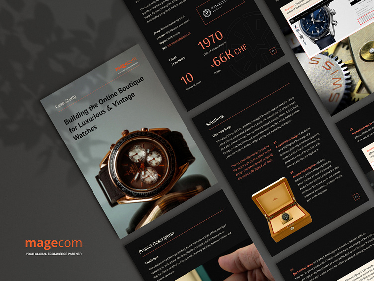 Case study | Digital marketing design by Yuliia Ovod on Dribbble