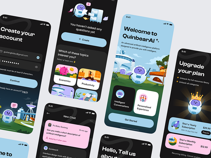 Browse thousands of Ai Chat App images for design inspiration | Dribbble