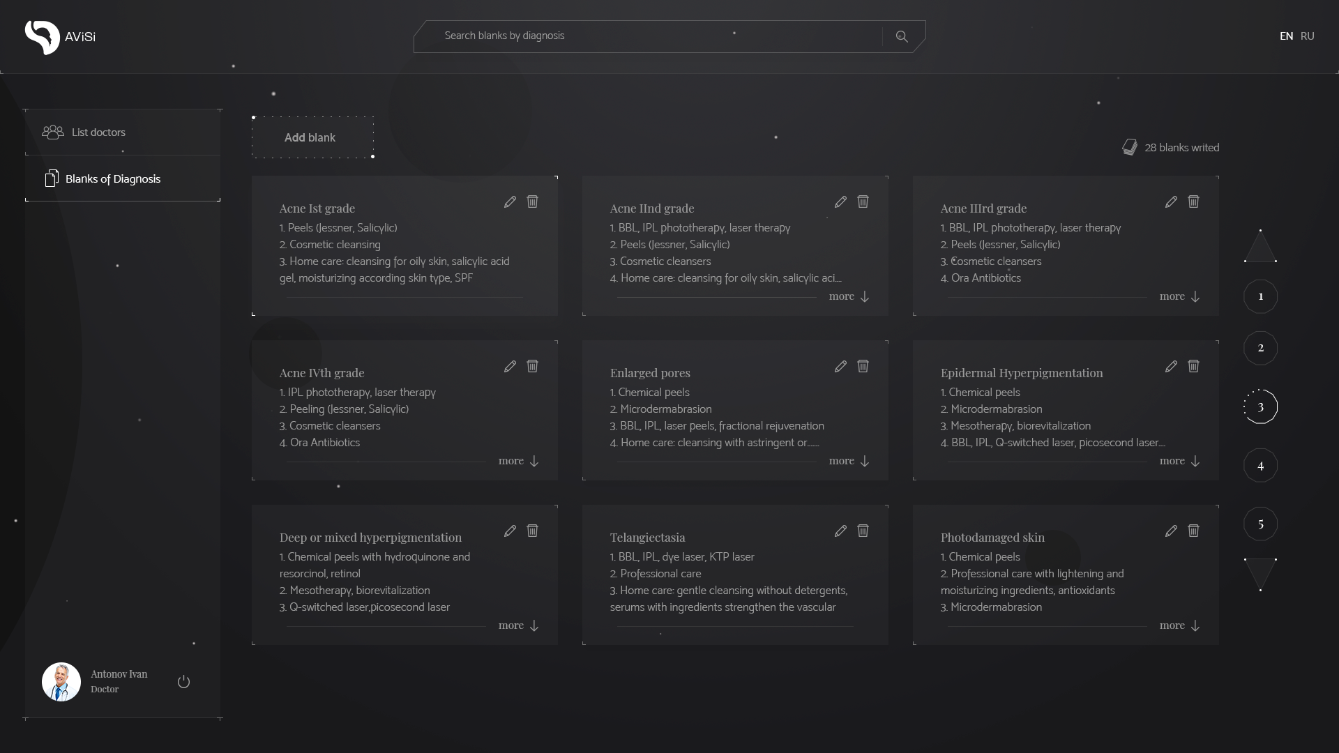 UI design for Desktop Application "Diagnosis of skin" by Astutus Vulpes ...