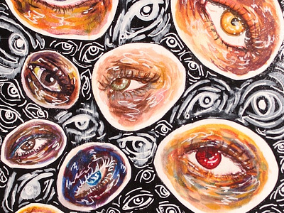 Eyes by Sidney Henriksen on Dribbble