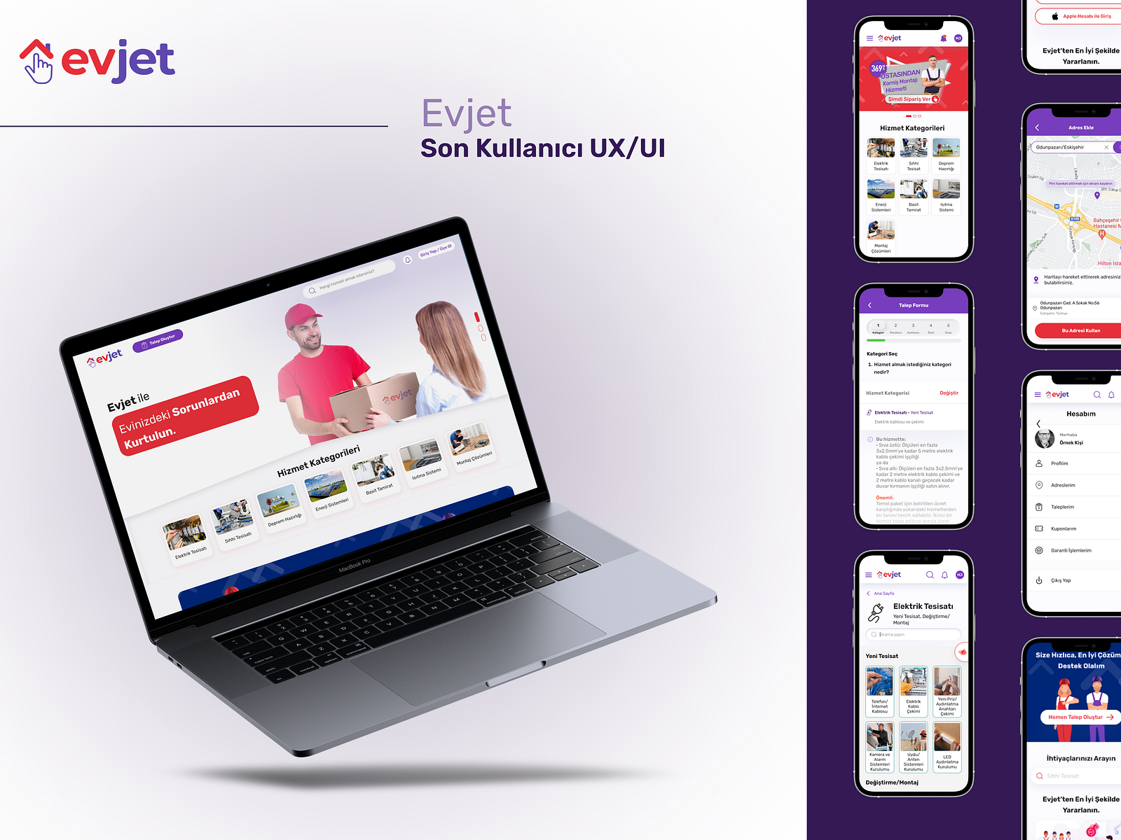 Evjet by Gamze Karamanlı on Dribbble
