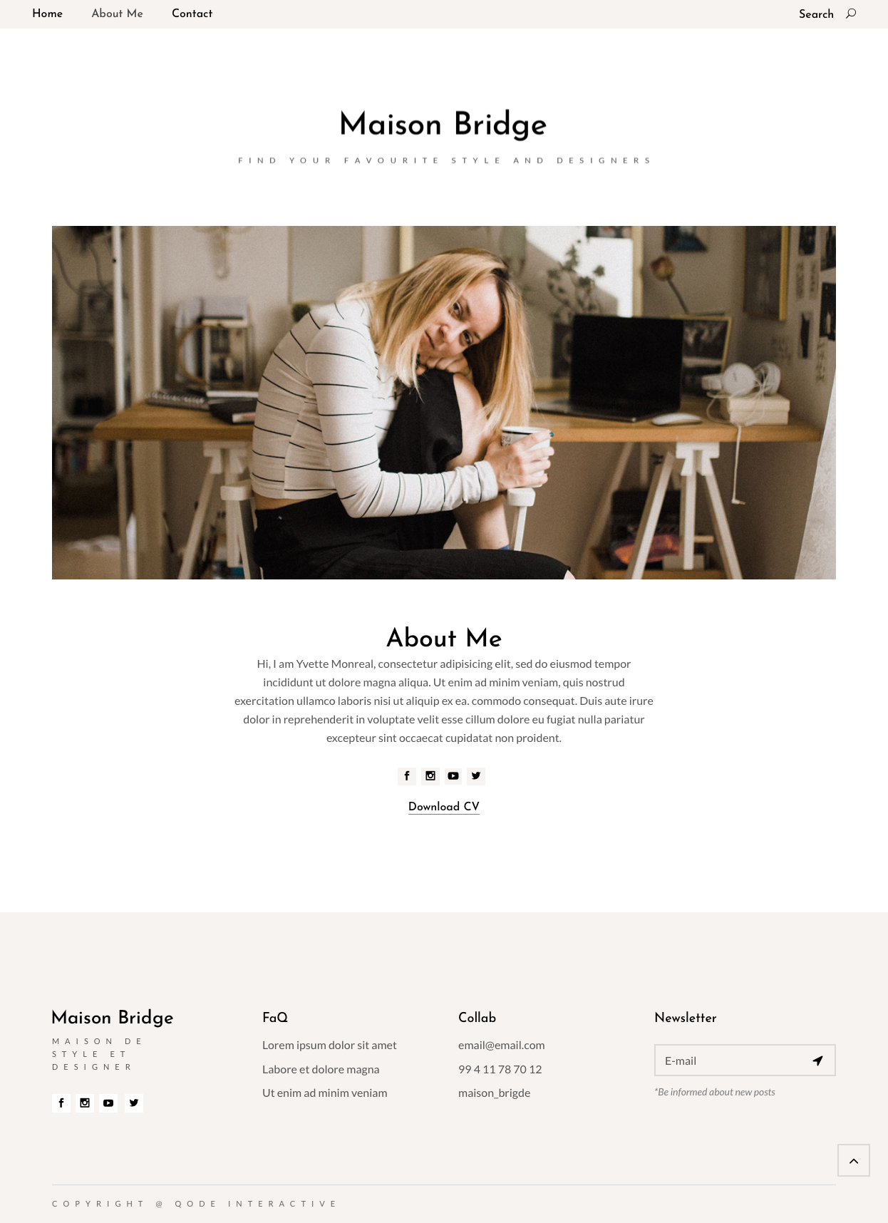 About me Interior design by Naimul huda on Dribbble